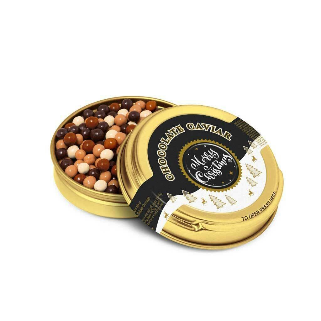 Caviar Tins Branded by Redbows