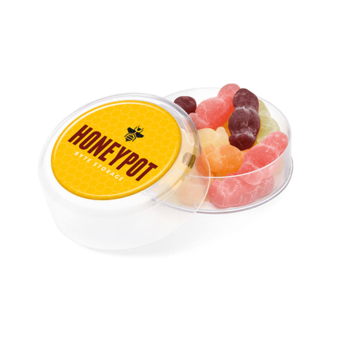 Maxi Round Containers- Jelly Babies Branded by Redbows