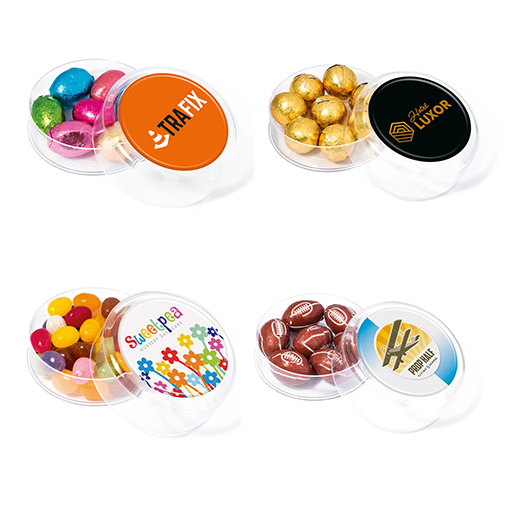 Maxi Round Containers- Jelly Babies Branded by Redbows