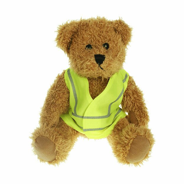 Sparkie 25cm Hi-Vis Vest Bears | Teddy Bears | Redbows Ltd