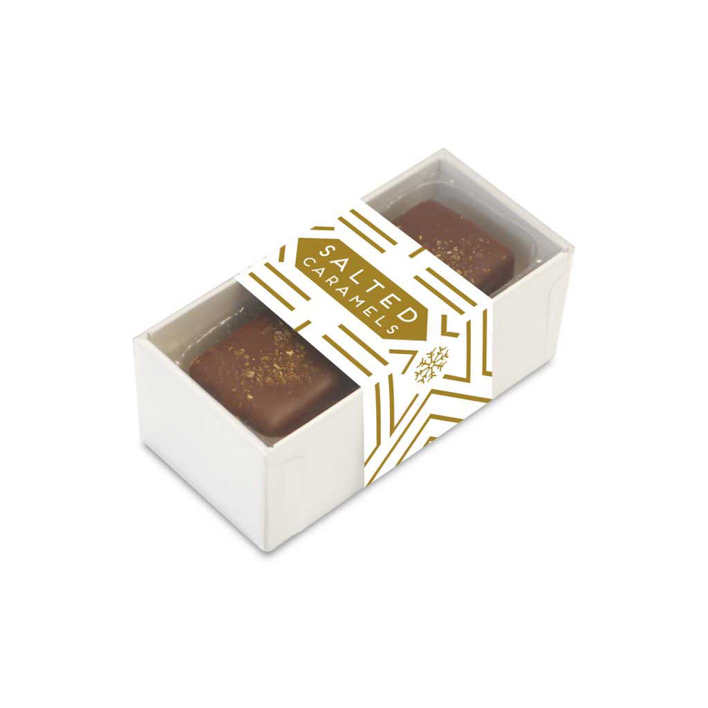 2 Dark Chocolate Salted Caramel Boxes | Chocolate Boxes | Redbows Ltd