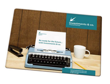 Printed Promotional Counter Mats Branded With Your Logo