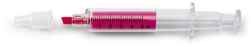 Syringe Text Markers | Pens | Redbows Ltd