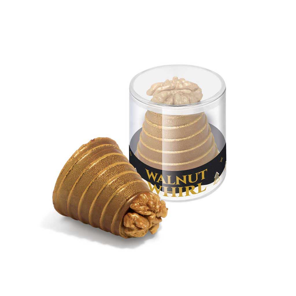 Gold Walnut Whirls | Chocolate Pieces | Redbows Ltd