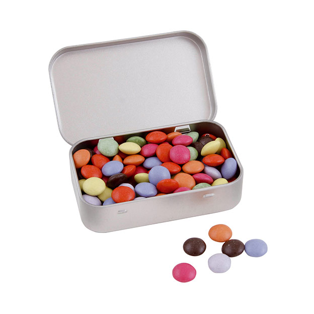 Large Hinged Tins With Sweets or Mints | Mints | Redbows Ltd