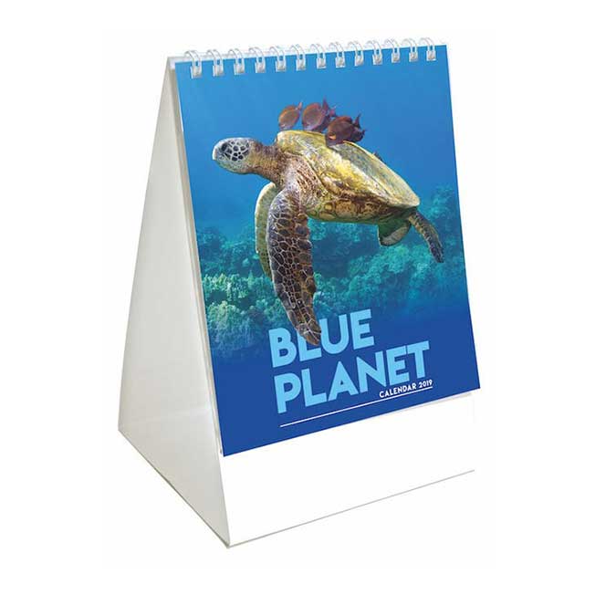 Blue Planet Mini Desk Calendars | Calendars | Redbows Ltd