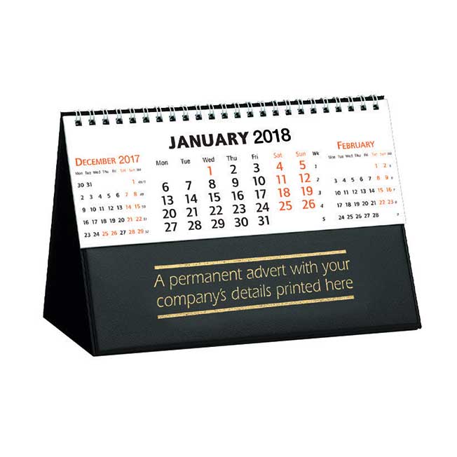 Deluxe WB1 Easel Desk Calendars | Calendars | Redbows Ltd