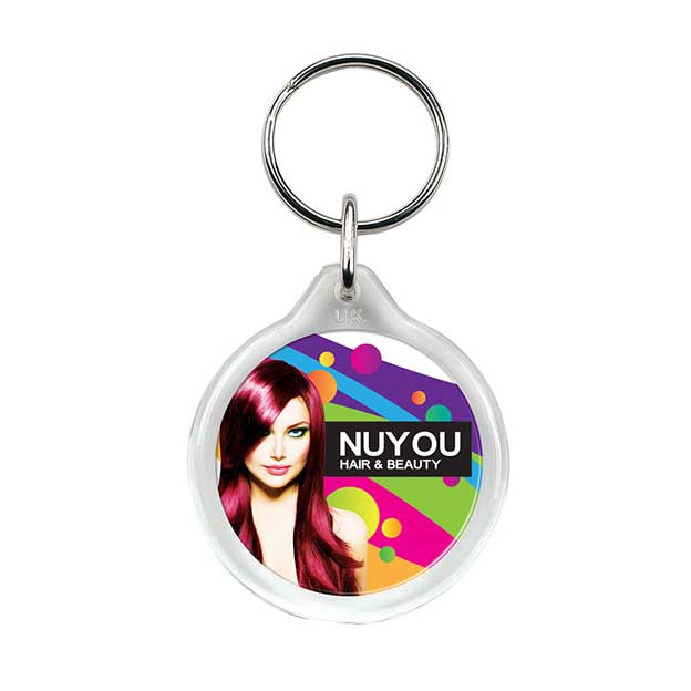 Round Plastic Keyrings I1 | Printed Promotional Keyrings