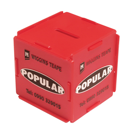 Printed Promotional Money Boxes Branded With Your Logo