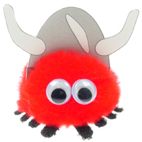 Promotional Viking Bugs | Size GB2 | Printed With Your Logo