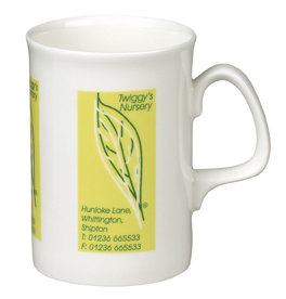 Promotional Bone China Mugs Branded With Your Logo