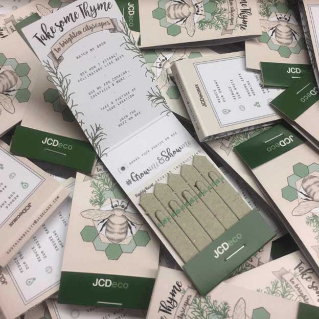 Matchbook Seed Sticks | ECO Plants | Redbows Ltd