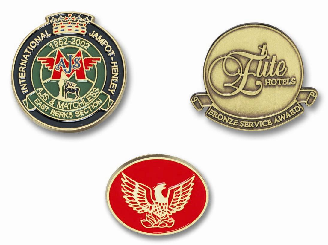 Die Struck Badges | Badges | Redbows Ltd