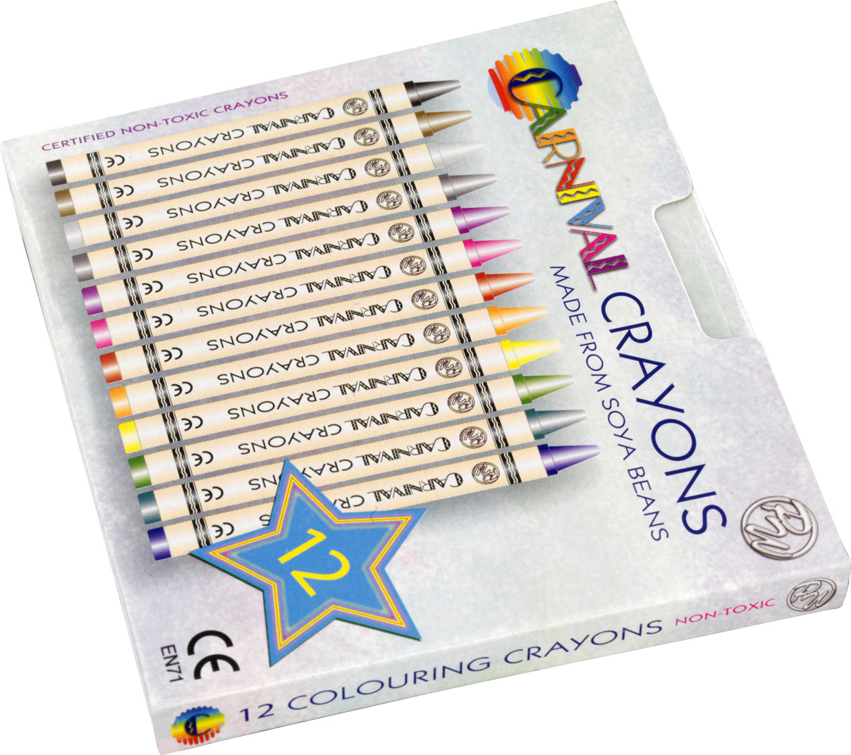 Carnival Crayons In A Twelve Packs | Crayons | Redbows Ltd