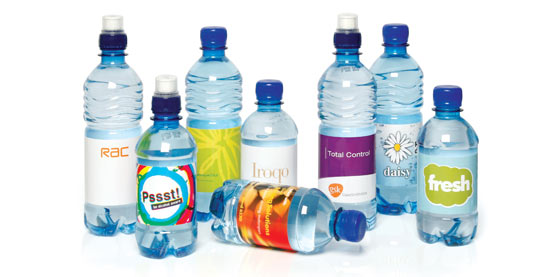 Promotional Bottled Water Branded With Your Logo