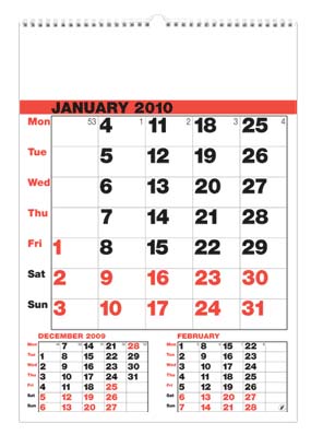 Date Finder Wall Calendars | Calendars | Redbows Ltd
